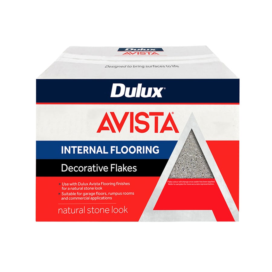 DULUX AVISTA NATURAL STONE LOOK FLAKES 5KG – Modern Group Supplies